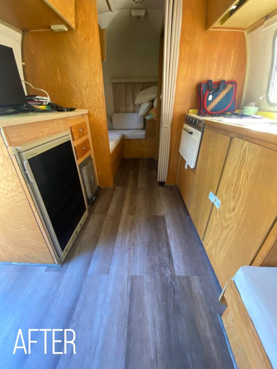 Vintage Trailer Remodel - RV Repair by Custom way in California