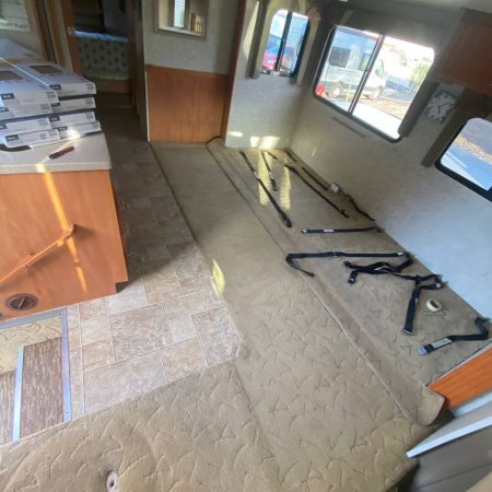 RV Slide-Out Floor Replacement - RV Repair by Custom way in California