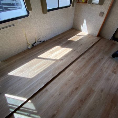 RV Slide-Out Floor Replacement - RV Repair by Custom way in California