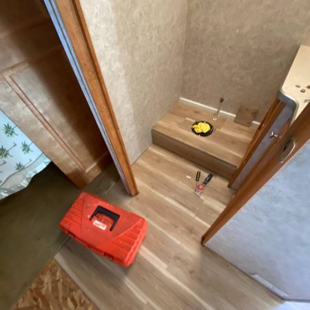 RV Slide-Out Floor Replacement - RV Repair by Custom way in California