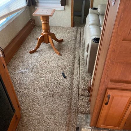 RV Floor Replacement - RV Repair by Custom way in California
