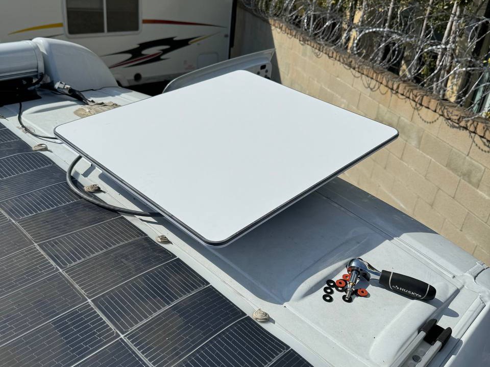 Starlink installation - RV Repair by Custom way in California