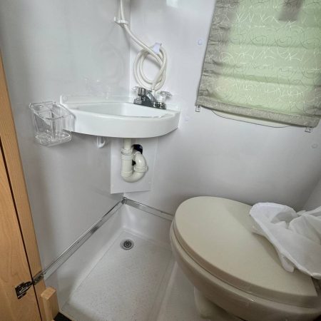 RV Bathroom Remodel – Organize Shower and Toilet in RVs - RV Repair by ...