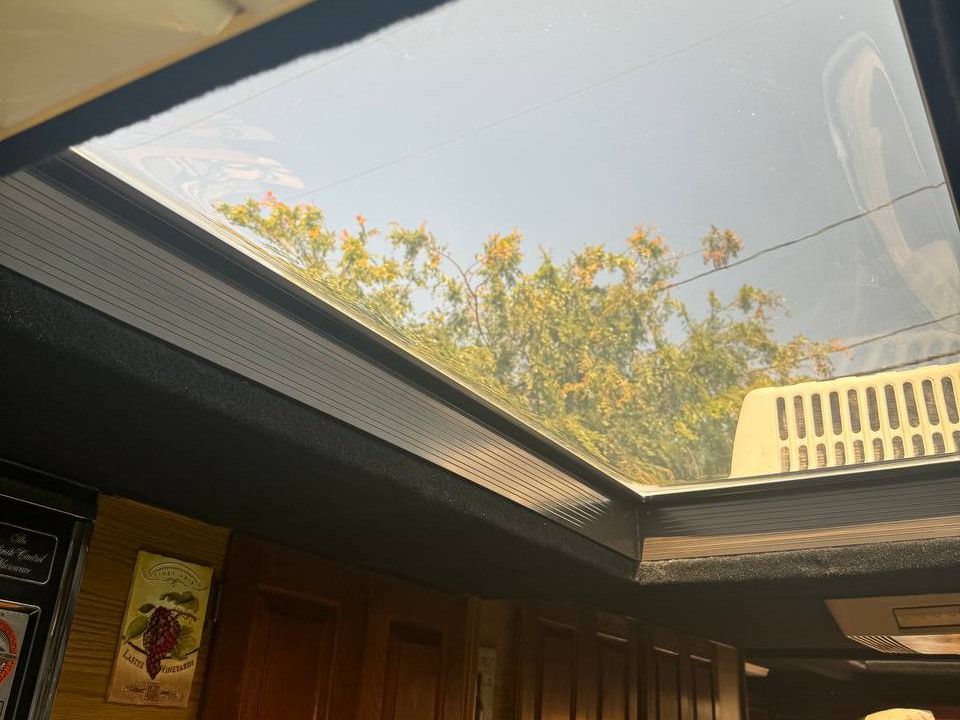 RV Skylight Installation - RV Repair by Custom way in California