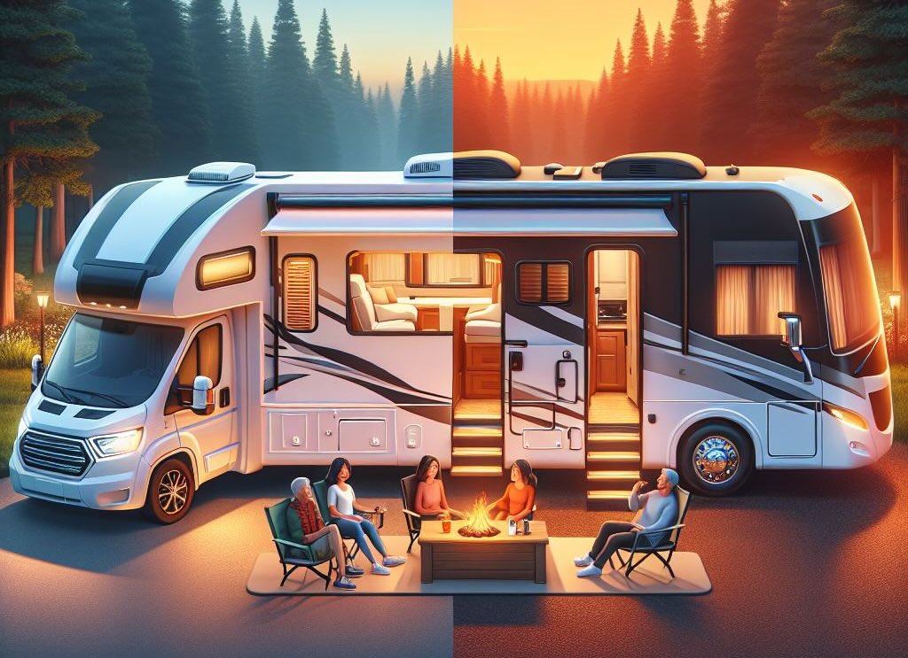 What is the difference between a motorhome and an rv?