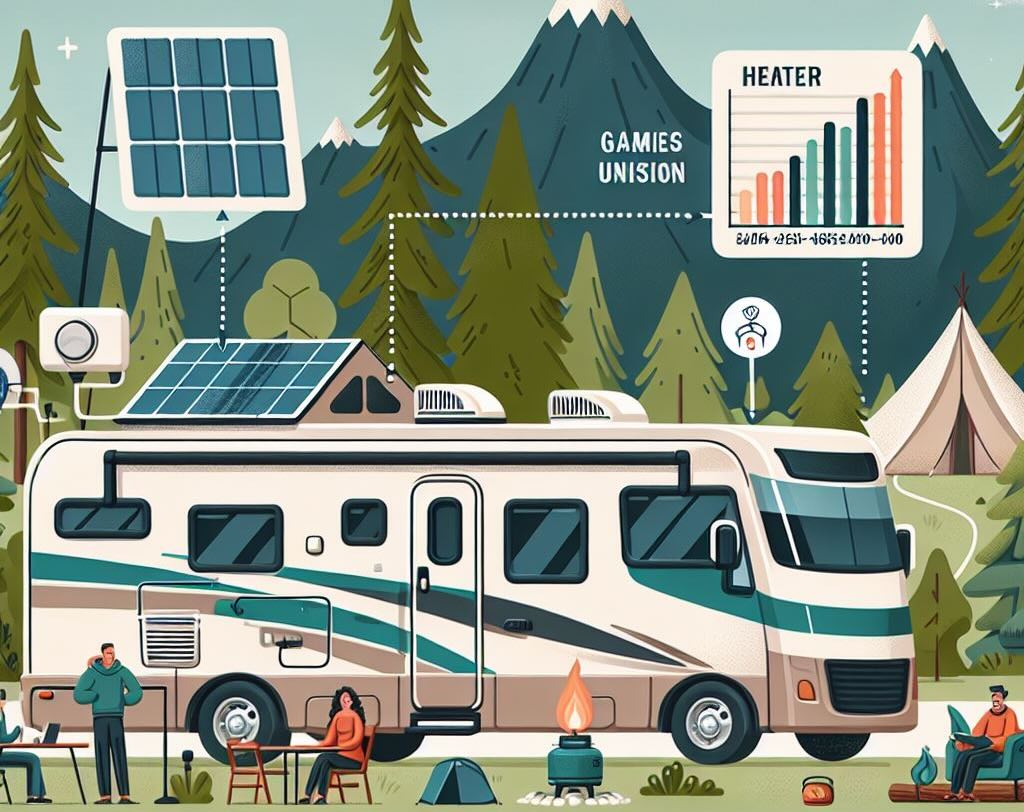 How much gas does a motorhome use?