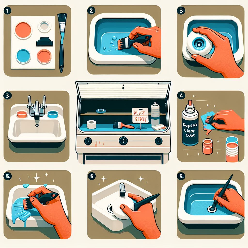 How to paint a plastic rv sink? - Orange County RV Repair. Restoration ...