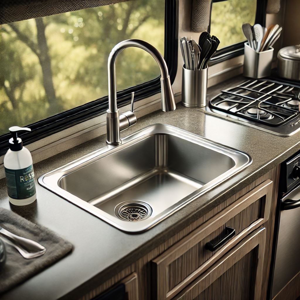 How to unclog rv sink?