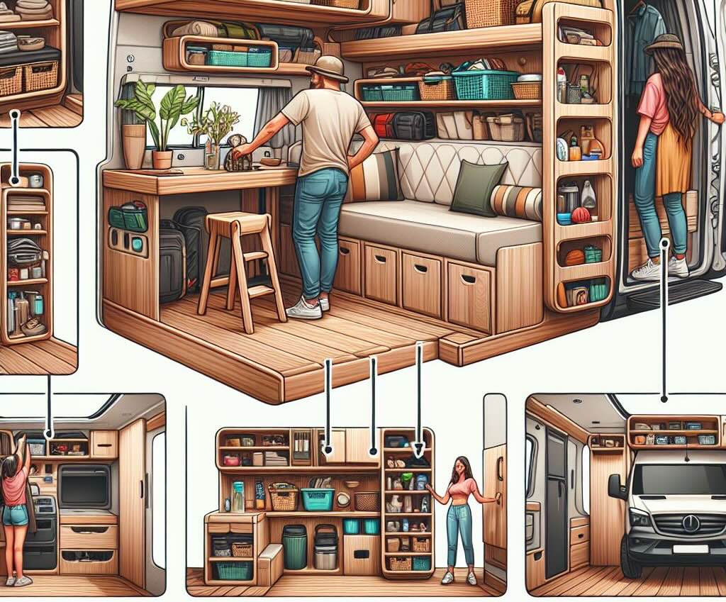 Diy camper storage ideas - Orange County RV Repair. Restoration Service.
