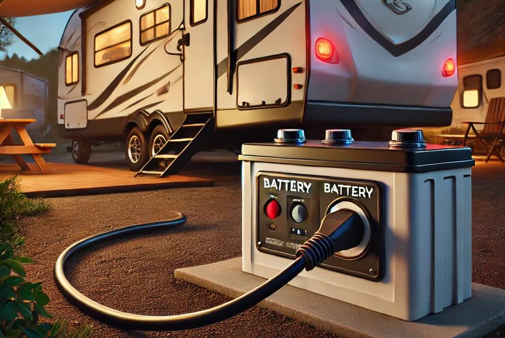 Do i need a battery if my rv is plugged in? - RV Repair by Custom way ...