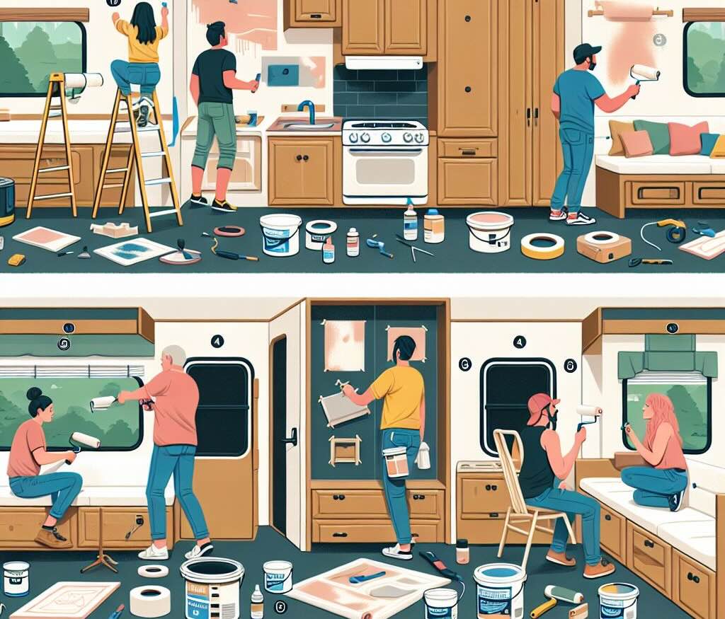 How to Paint RV Walls? - RV Repair by Custom way in California