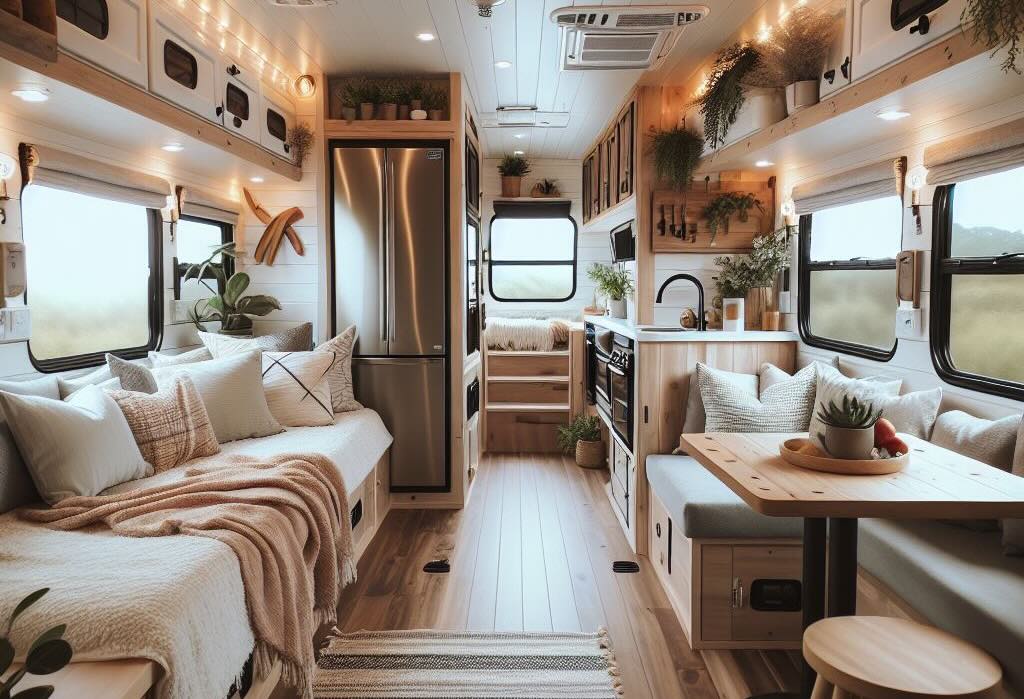 RV Remodel Ideas - RV Repair by Custom way in California