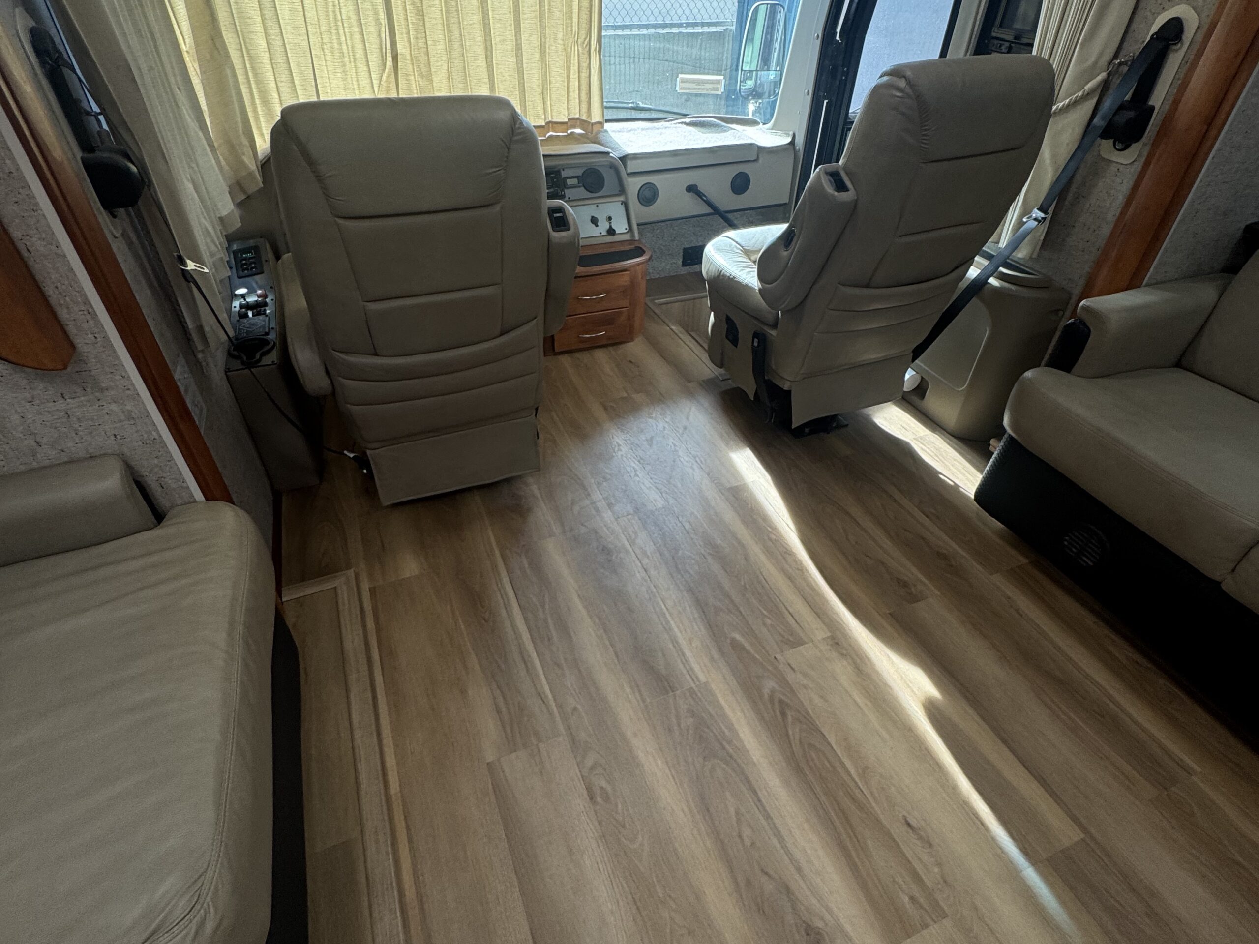 New Flooring and Awning Fabrics Replacement - RV Repair by Custom way ...