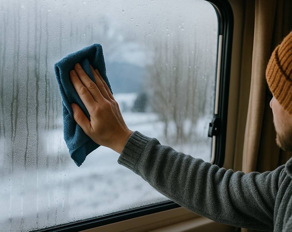 How to stop condensation on rv windows in winter? - RV Repair by Custom ...
